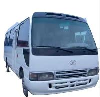 China Affordable Left Hand Drive Toyota Coaster Bus with 9.00R20 Tires and 113/5200 Max Power for sale