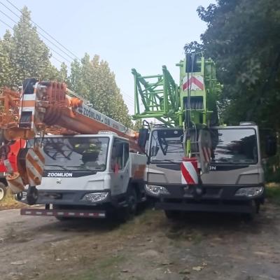 China Used Machine Crane Type Telescopic Straight Boom Crane 50 Ton 55 Ton Zoomlion Truck Crane for sale