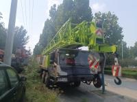 China 50t Used Telescopic Arm Crane with 25M Max. Lifting Height Hydraulic Cylinder Other for sale