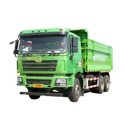 China SHACMAN f3000 380 hp 10 tires dump tipper truck used and with air suspension driver's seat for sale