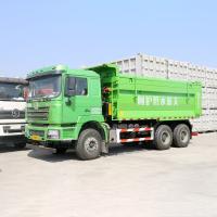 China SHACMAN f3000 380 hp 10 tires dump tipper truck used and with air suspension driver's seat for sale