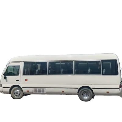 China 7m 30 Seater Used Toyota Coaster Bus with Diesel Engine Excellent Condition for sale