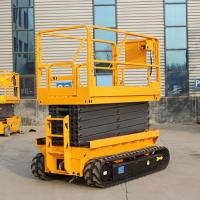 China 8m Portable Hydraulic Scissor Lift Table for Heavy Duty Car Maintenance Solutions for sale
