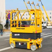 China 8m Portable Hydraulic Scissor Lift Table for Heavy Duty Car Maintenance Solutions for sale