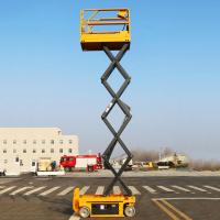 China 8m Portable Hydraulic Scissor Lift Table for Heavy Duty Car Maintenance Solutions for sale