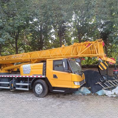 China 25 Ton QY25 Telescopic Mobile Crane Max Height 39.21m Hydraulic Folding Truck Crane for sale