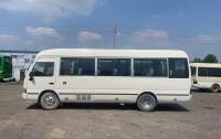 China 7m 30 Seater Toyo Ta Coaster Bus Engine Capacity 4L Overall Dimensions mm 7725x2000x2600 for sale