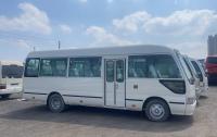 China 7m 30 Seater Toyo Ta Coaster Bus Engine Capacity 4L Overall Dimensions mm 7725x2000x2600 for sale