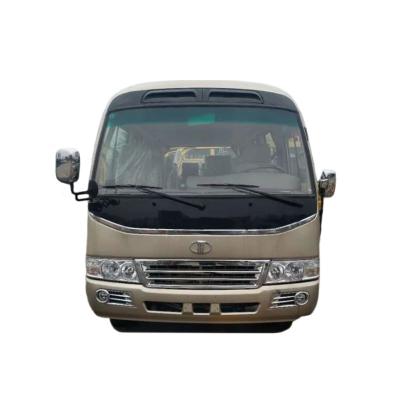 China 2022 Model Diesel 30 Seater Coaster Bus G.V.W 5600kg for Transportation Needs for sale