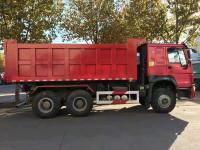 China 25-30T HOWO USED 6X4 DUMP TRUCK Front side Lifting EURO II 371HP HW19710 SINOTRUCK HOWO for sale