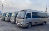 China Diesel Engine Coaster Bus 23-30 Seats Good Condition 6-8L Capacity for Within Budget for sale