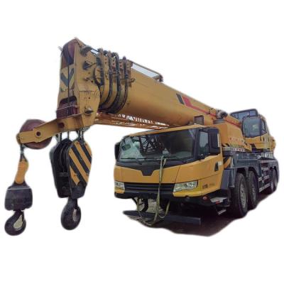 China Outdoor Construction Goods Lifting with YUCHAI Engine 80 Ton Telescopic Arm Crane Truck for sale