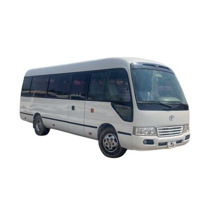 China Transmission Manual Coaster Mini Bus Refurbished Used Coaster Coach Bus Diesel for sale