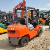 China FD30 3 Ton Used Toyota Diesel Forklift with 2001-4000 Working Hours 3450 KG Weight for sale
