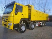 China Used HOWO 8*4 Heavy-duty Dump Truck Tipper Truck Dumper 12.00R20 18PR in LHD SINO for sale
