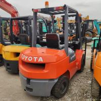 China Building Agriculture and Construction Made Easy with Used 3t Toyota Diesel Forklift for sale