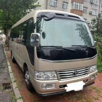 China 30 Seats Diesel Toyota Coaster Bus for Tourist Luxury Bus Emission Standard Euro 3 for sale
