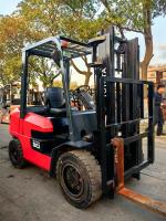 China Container Operations Demands 3ton Toyota Manual Diesel Forklift with 4-wheel Drive for sale