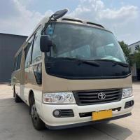 China Euro 3 Emission Standard Deisel Fuel Toyota Coaster Bus with Used 30 Seats 25 Seater for sale