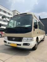 China Euro 3 Emission Standard Deisel Fuel Toyota Coaster Bus with Used 30 Seats 25 Seater for sale
