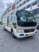 China Euro 3 Emission Standard Deisel Fuel Toyota Coaster Bus with Used 30 Seats 25 Seater for sale