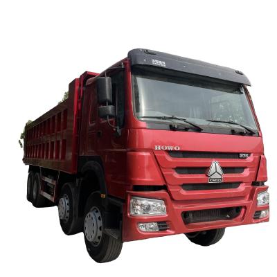 China Maximum Torque 1500-2000Nm SINO TRUCK Used HOWO 8*4 Heavy-duty Dump Truck Tipper Dumper for sale