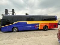 China 72 Seats Left Hand Drive Passenger Bus with Euro 4 Emission Standard Engine Capacity 8L for sale