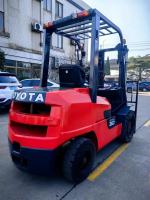 China 3 Ton Manual Diesel Toyota Forklifts with Original Color and 3m Min. Lifting Height for sale