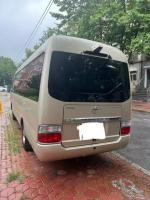 China 30 Seater Toyota Coaster Bus with Manual Transmission and Euro 3 Emission Standard for sale