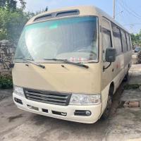 China Affordable Toyota Coaster 30 Seater Bus Left Used 2020 Model with Engine Capacity 4L for sale