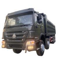China 11-20T Load Capacity Manual Air Conditioner Used SINO HOWO 8*4 Heavy-duty Dump Truck for sale