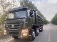 China 11-20T Load Capacity Manual Air Conditioner Used SINO HOWO 8*4 Heavy-duty Dump Truck for sale