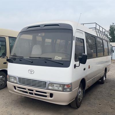 China 30 Seater Diesel Toyota Coaster Bus Fuel Diesel Customer's Requirement for sale