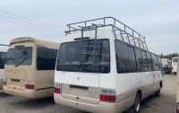 China 30 Seater Diesel Toyota Coaster Bus Fuel Diesel Customer's Requirement for sale