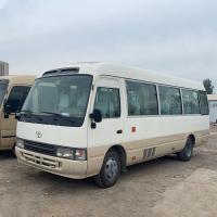 China Engine Capacity 4L 30 Seater Toyota Coaster Bus with Luxury Design and Features for sale