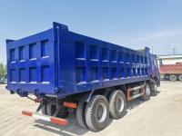 China 16 Wheeler HOWO 8X4 Heavy-duty Used Tipper Dump Truck with 300-400L Fuel Tank Capacity for sale