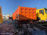 China 16 Tire Number LHD SINO Used Dump Truck HOWO 8X4 Heavy-duty Tipper Truck with HW Gear Box for sale