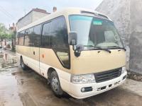 China Engine Capacity 4L Toyota Coaster 30 Seaters Left Hand Drive LHD Used Buses for Tourist for sale