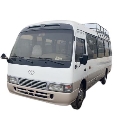 China Used Toyota Coaster Bus 30 Seater Passenger Bus Second Hand Van Coaster Transportation for sale