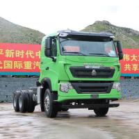 China 400hp 6X4 5.8m T7H HOWO Used Dump Tipper Truck with 5.8*2.35*1.5m Cargo Tank Dimension for sale