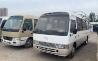 China 2022 Toyota Coaster Bus 30 Seater with Left Drive and Diesel Fuel Type for sale