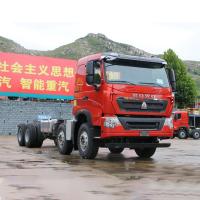 China 440hp 8X4 8m T7H HOWO Used Dump Tripper Truck with Normal Driver's Seat at Affordable for sale