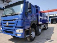 China 7300*2300*1500 Cargo Tank Used HOWO 8X4 Heavy-duty Dump Truck RHD Diesel Tipper Truck for sale
