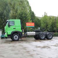 China 400hp 6X4 5.8m HOWO Used Dump Tripper Truck with and 5.3-6.2M Cargo Tank Length for sale
