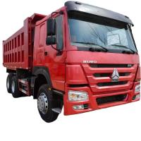 China LHD SINO TRUCK HOWO 371HP 6*4 Heavy-duty Dump Tipper Truck with Manual Air Conditioner for sale