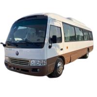 China Engine Capacity 4L Left Drive 30 Seaters Coaster Bus for Your Business Needs for sale