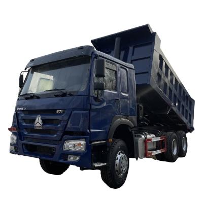 China SINO TRUCK HOWO 371HP 6X4 Heavy-duty Used Dump Truck Tipper Truck with 10 1 PCS Tires for sale