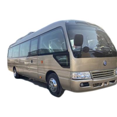 China 30 Seaters Diesel Manual Transmission Toyota Coaster Bus for Transportation for sale