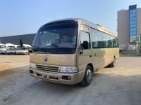 China 30 Seaters Diesel Manual Transmission Toyota Coaster Bus for Transportation for sale