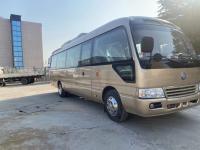 China 30 Seaters Diesel Manual Transmission Toyota Coaster Bus for Transportation for sale